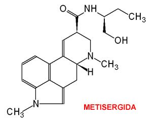 Metisergida; Dimetilergometrina; Metilmetilergonovina